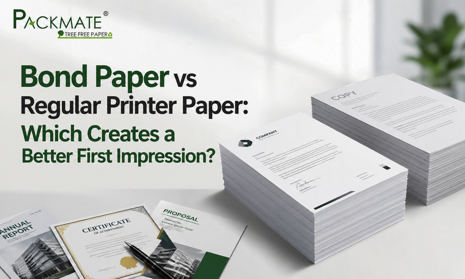Bond Paper vs Regular Printer Paper: Which Looks Better? – Packmate ...