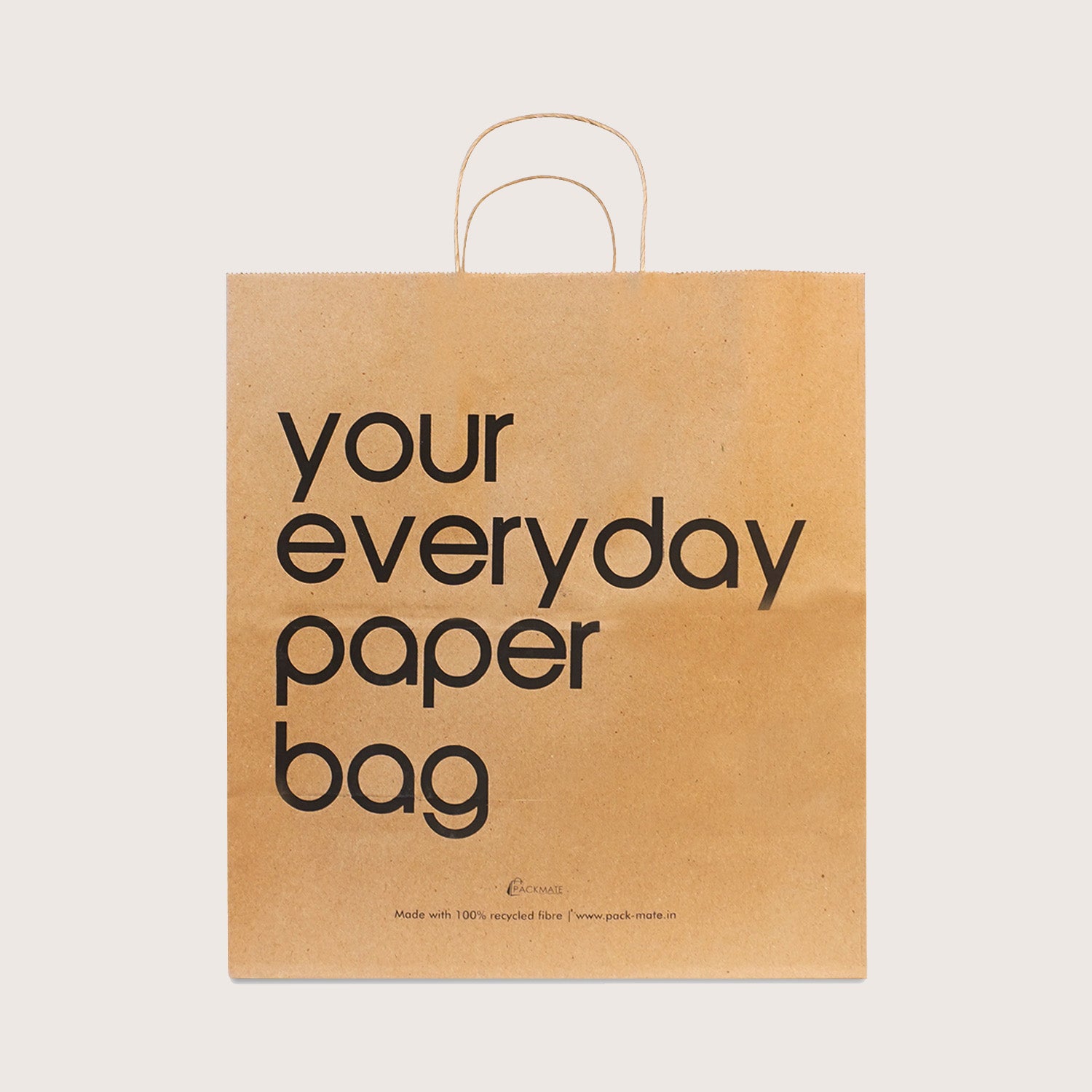 Packmate Carry Bag (Pack of 5) Made of 100% Recycled Paper – Packmate ...