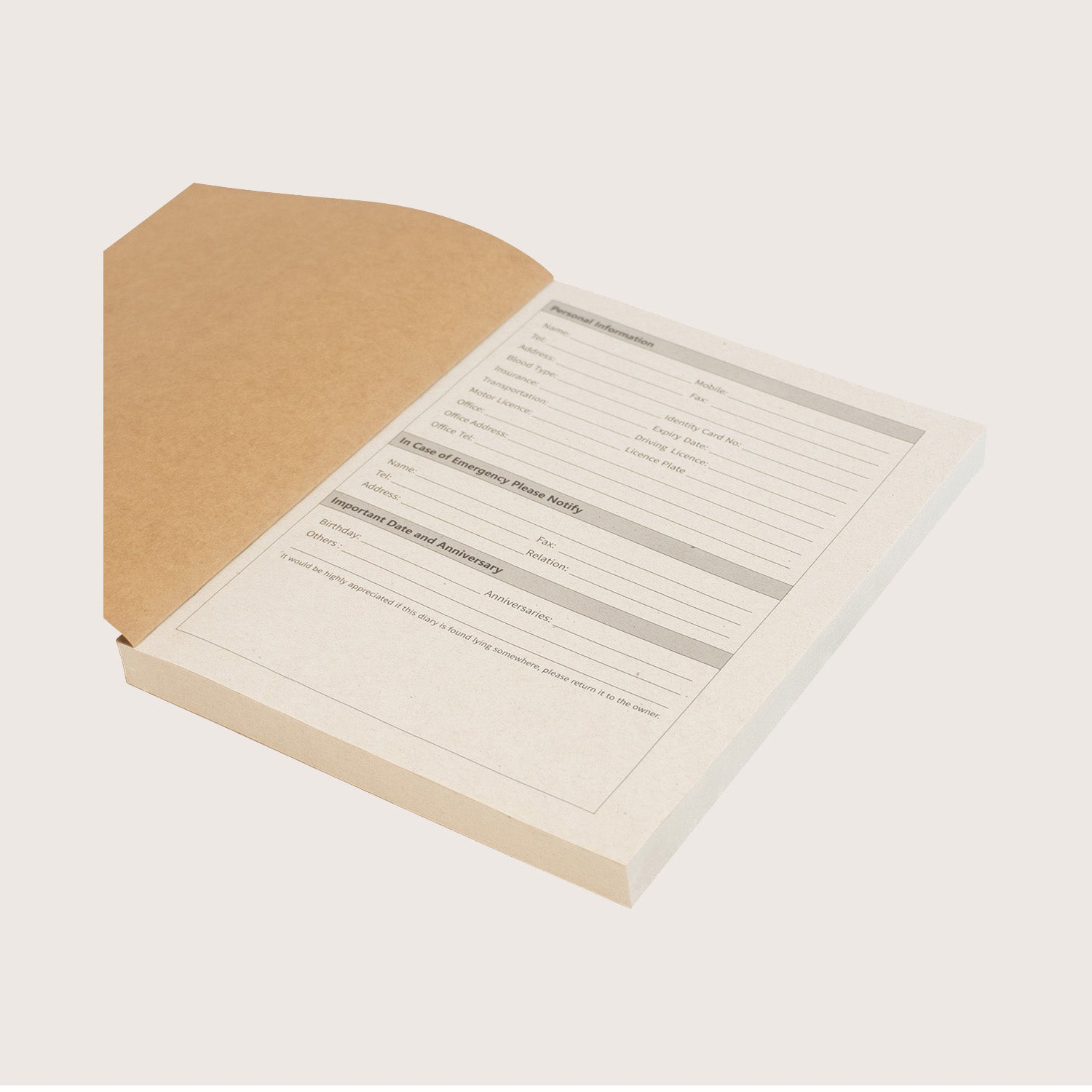 Diary, Calendar & Memoblocks – Packmate Grreen LLP