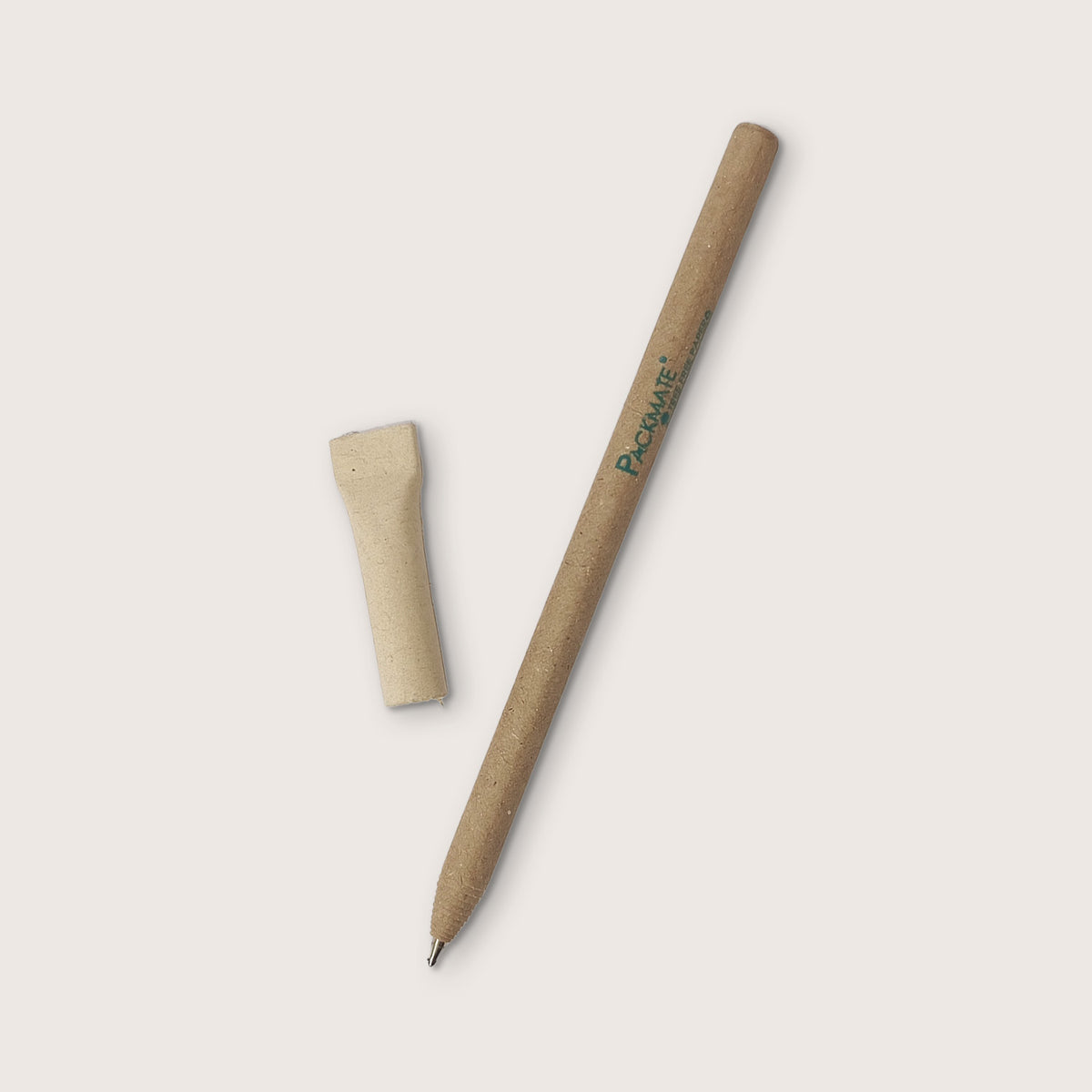 Packmate Recycled Paper Pens (Pack of 5) Made From 100% Recycled Paper ...